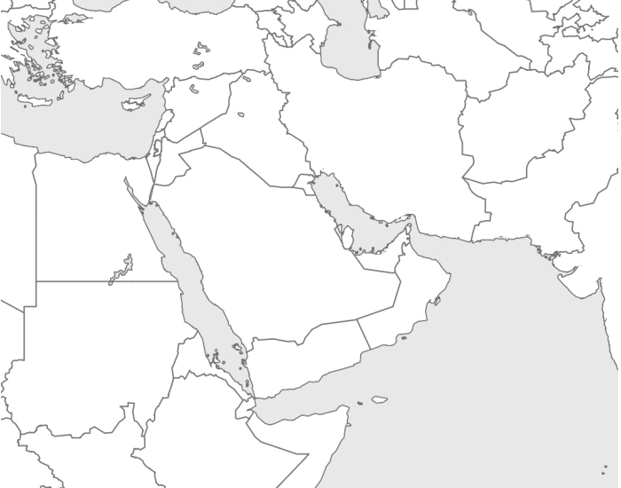 Middle East Physical Features Part 1 Quiz