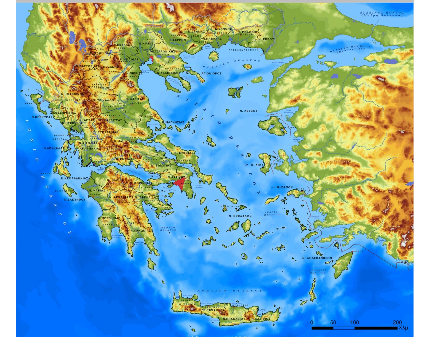 ΤΑ ΒΟΥΝΑ ΤΗΣ ΕΛΛΑΔΟΣ κεφ 13 Ε΄δημοτικού Quiz